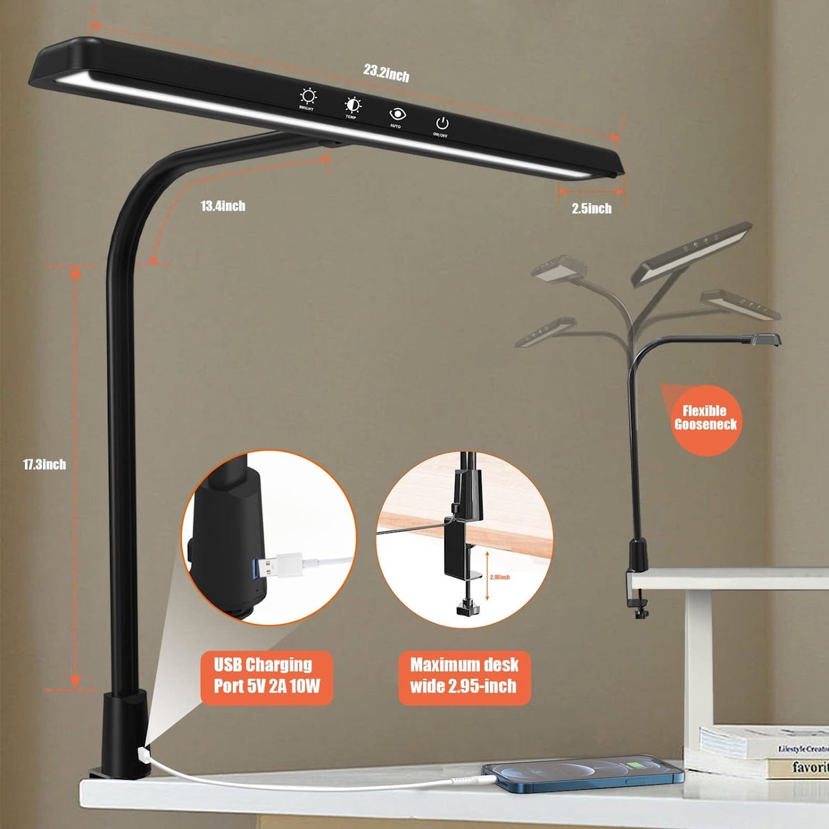 Luxe Bureaulamp – Bureau Accessoires – Bureau Verlichting ...
