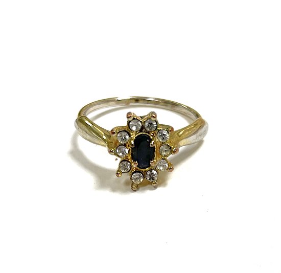 Ring - Elegant - Maat 17 - Versierd met Zirkonia steentjes | bol