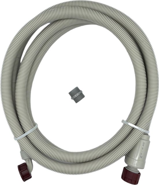aanvoerslang met waterslot - 3,5 meter - slang voor wasmachine en ...