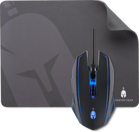 Phalanx Bedrade Gaming Muis & Muismat - Zwart - Windows | bol