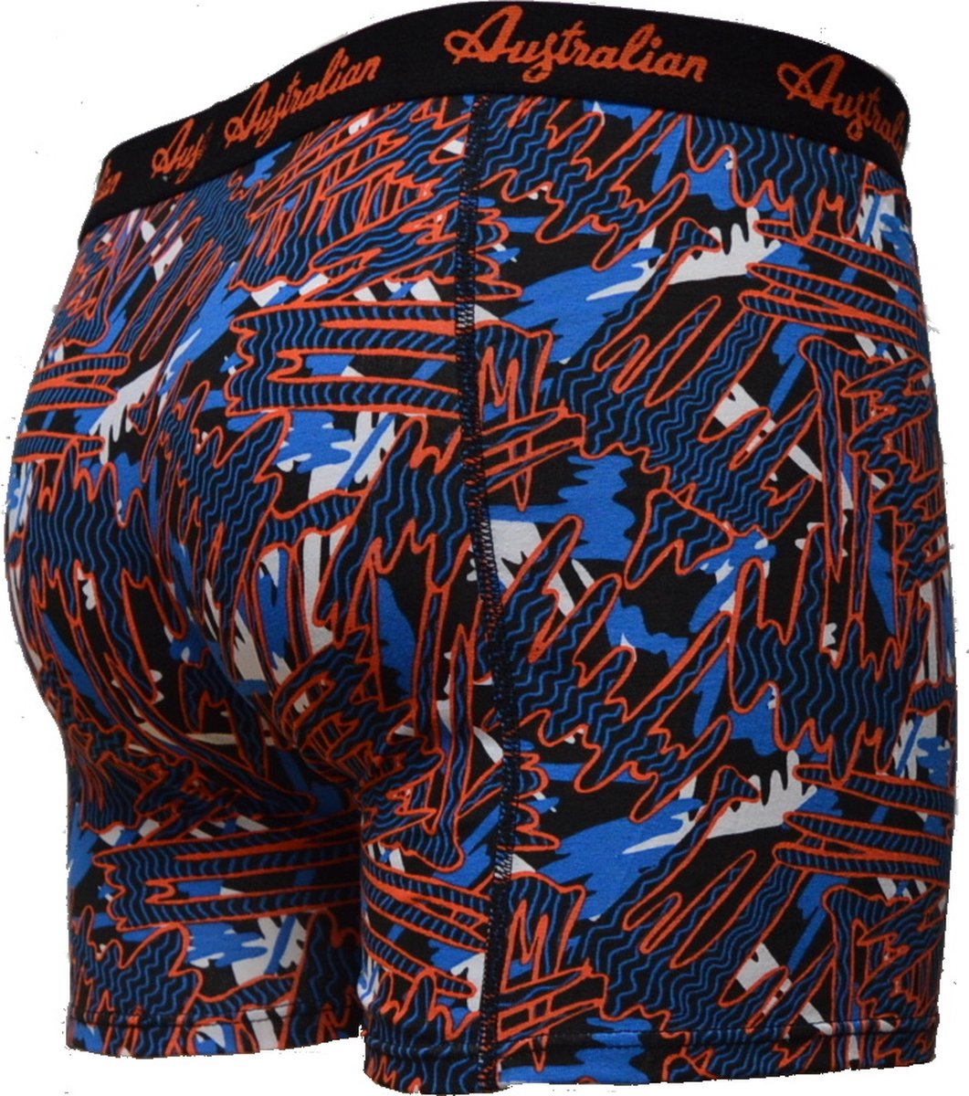 Australian Heren Boxers "Scratchy-Black" 2-Pack Maat L | bol.com