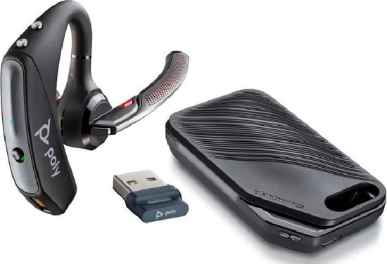 POLY Voyager 5200 Headset Draadloos oorhaak Car/Home office Bluetooth ...
