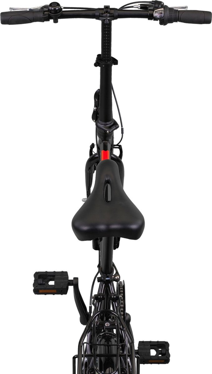 PACTO FIVE FOLDING BIKE BLACK 6v VOUWFIETS PLOOIFIETS ALUMINIUM FIETS | bol