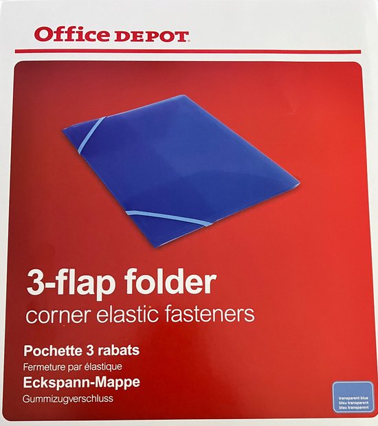 Office Depot - 3 Flap Folder - Dossiermappen | bol