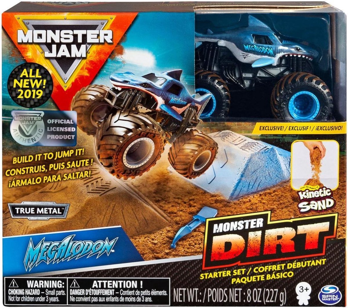 Hot wheels monster jam kinetic sand starter set Monster Dirt ...