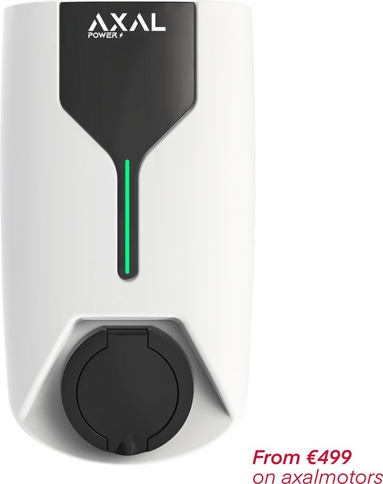 AXAL Power - AC006 11kW Slimme Wallbox - AC auto laadpaal - 11 kW - Wit ...