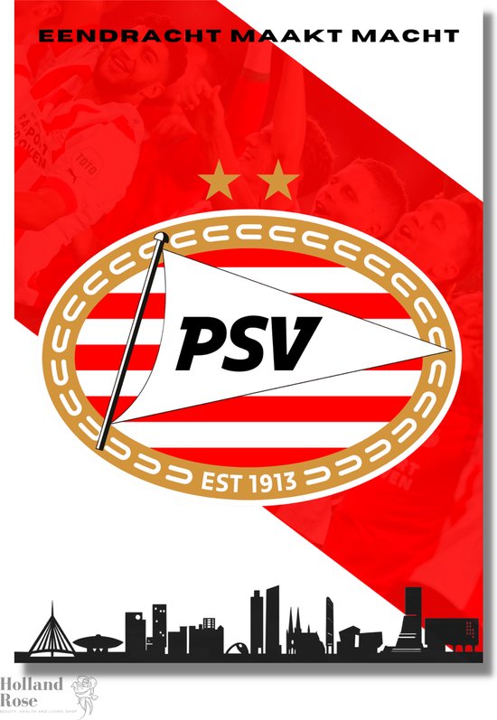 Poster PSV | FC PSV | PS4 | Eindhoven | UEFA Champions League | TOTO ...
