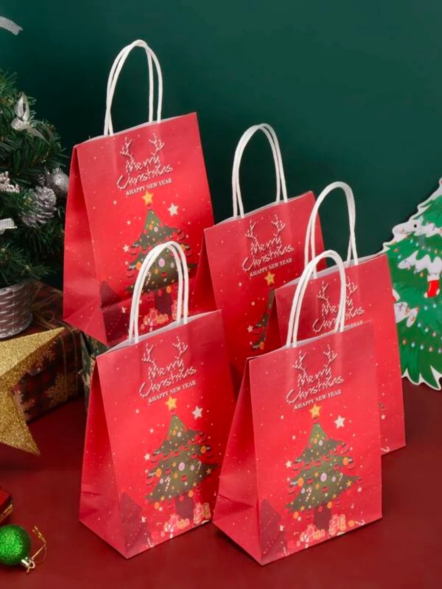 Kerst Verpakking - 5 stuks - Kerst Doos - Cadeau Verpakking - Zakjes ...