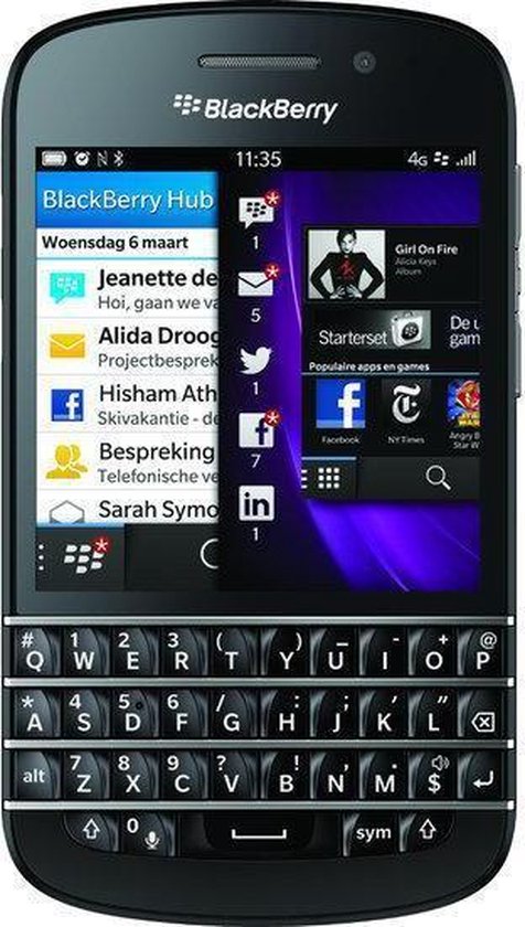 BlackBerry Q10 (AZERTY) - Zwart | bol.com