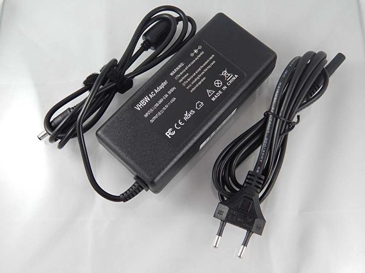 Notebook lader 19,5V / 4,62A / 90W - 4,5mm x 2,8mm (met pin) voor o.a ...