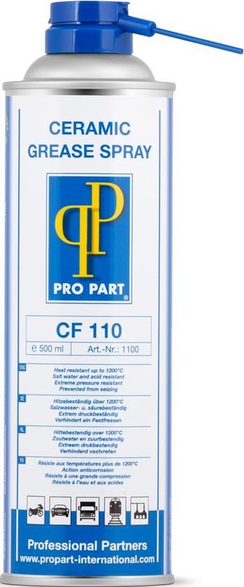 Keramisch vet spray Pro Part CF110 (500ml) | bol.com