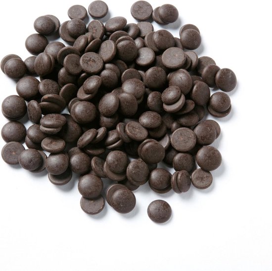 Callebaut Chocolade Callets - Puur - 400g - Belgische Chocolade | bol