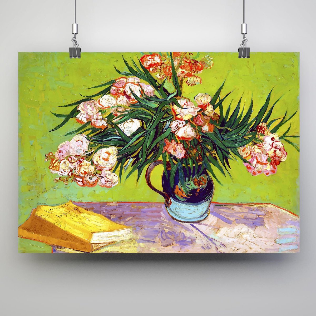 Poster Oleanders - Vincent van Gogh - 70x50cm | bol.com