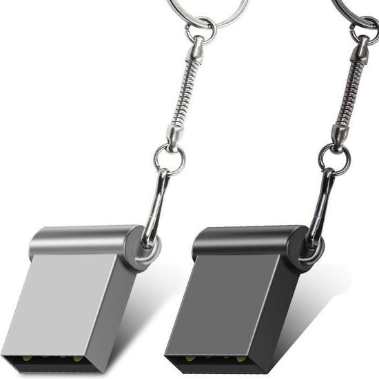 USB Flash Drive 32GB - Tiny Memory Stick 32GB - Zilver | bol