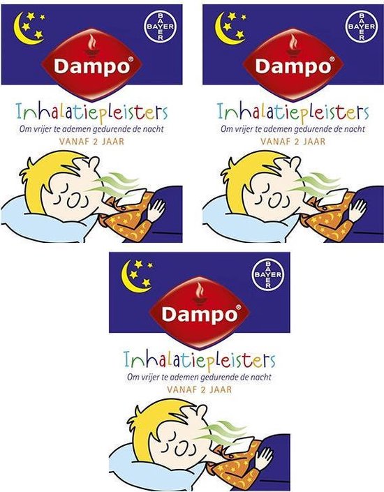 Dampo Inhalatiepleister 3x6 stuks | bol