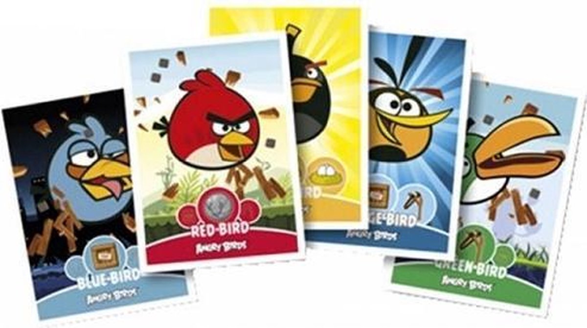 Angry Birds trading cards / ruilkaarten 120 stuks (20 pakjes van 6 ...