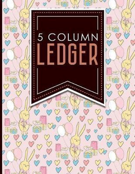 5 Column Ledger- 5 Column Ledger | 9781979650748 | Moito Publishing ...