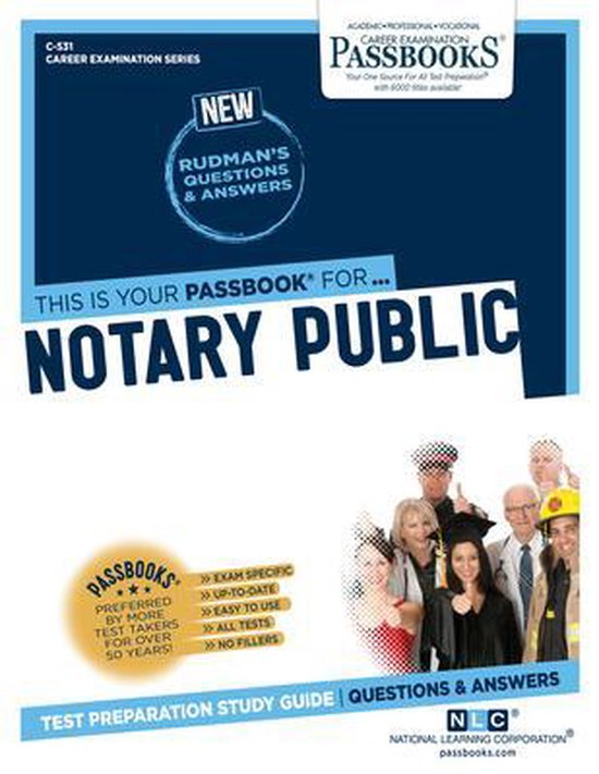 Notary Public (C-531): Passbooks Study Guide | 9781731805317 | National ...