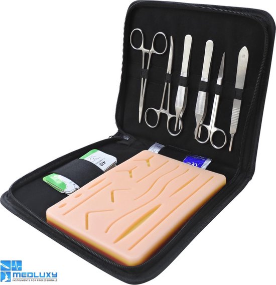 MEDLUXY® - 14-delige Oefen Hechtset - incl. opbergmap- [Hechten oefenen ...