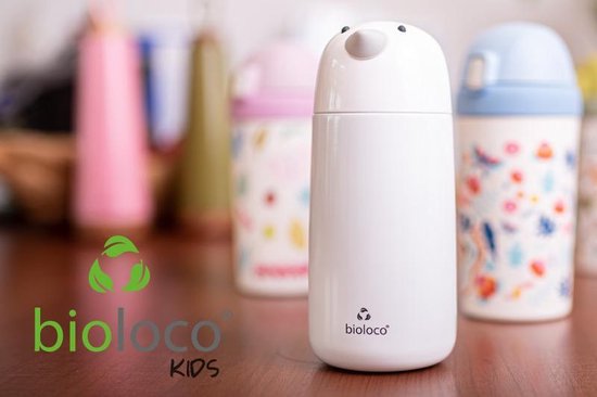 Chic.Mic Bioloco Kids Thermosfles - 350 ML Pinguin - RVS thermosbeker ...