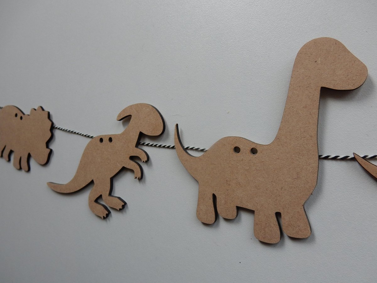 Houten slinger dino's | bol.com