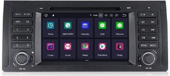 Dynavin autoradio BMW E39 navigatie dvd carkit android 13 draadloos ...