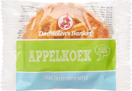 Appel Koeken XL Doos 30 stuks 50 gram apart verpakt De Molen | bol.com