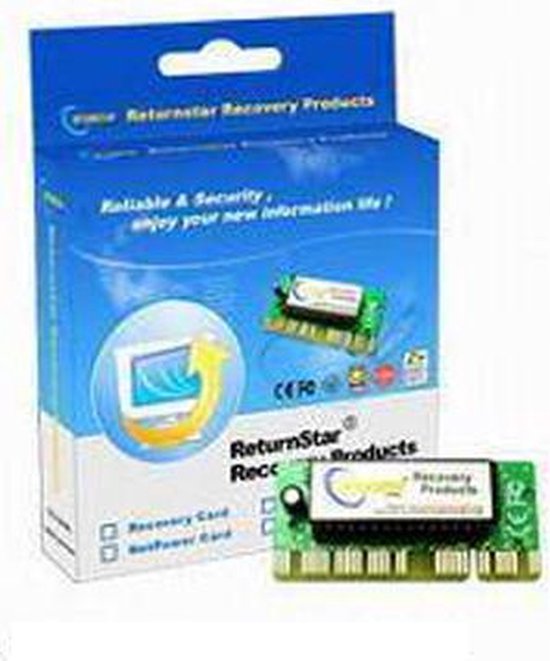 Returnstar - Recovery PCI kaart - Windows XP | bol.com