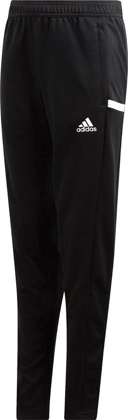 Adidas T19 Sportbroek Maat 128 Unisex Zwart Wit