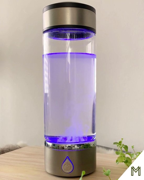 Waterstof Generator Drinkfles – Waterfles - 450ML - Waterontharder ...