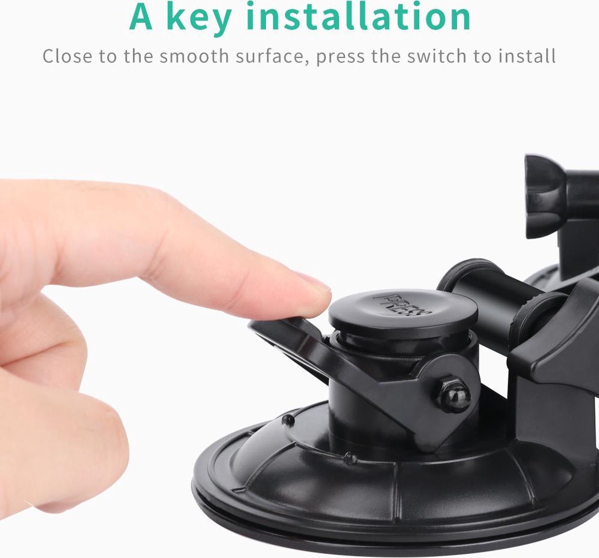 Premium Auto Camera Mount Bevestiging Geschikt voor Go Pro - Houder ...