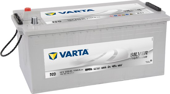 Varta N9 Promotive Super Heavy Duty 12V 225Ah Zuur 725103115A722 | bol