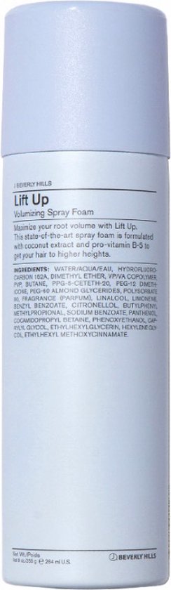 J Beverly Hills Blue Lift Up Volumizing Spray Foam 260 ml | bol
