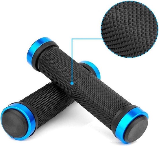 Bluebell easy fit handvat fiets Blue, fijn, stevig en comfortabel | bol