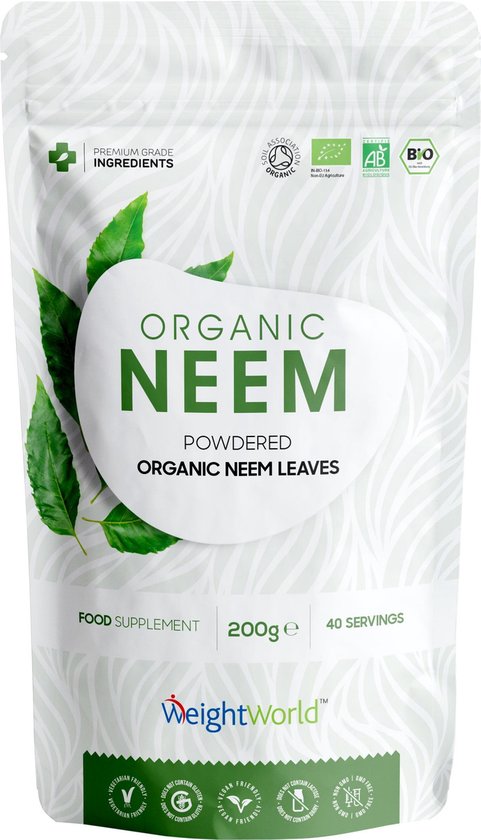 WeightWorld Biologisch Neem Poeder - 200 gram | bol.com
