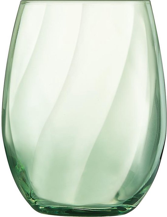 Chef&Sommelier Arpege waterglas - Groen - 36 cl - Set-6 | bol