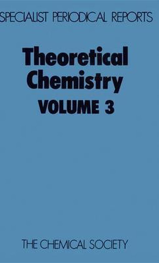 Theoretical Chemistry, Royal society of chemistry | 9780851867748 | Boeken | bol.com