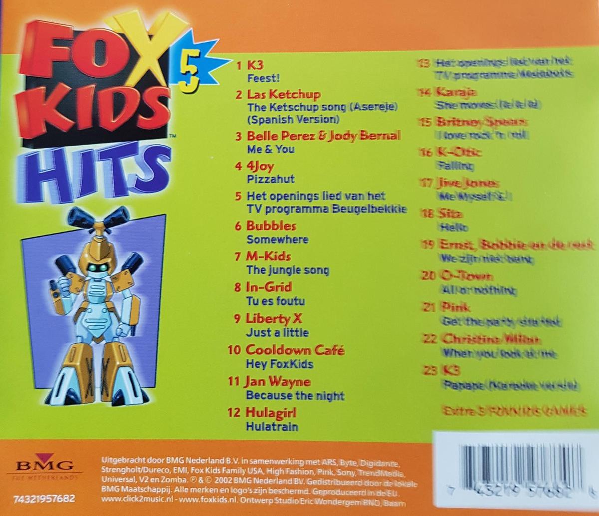 Various - Fox Kids Hits 05, Various | CD (album) | Muziek | bol.com