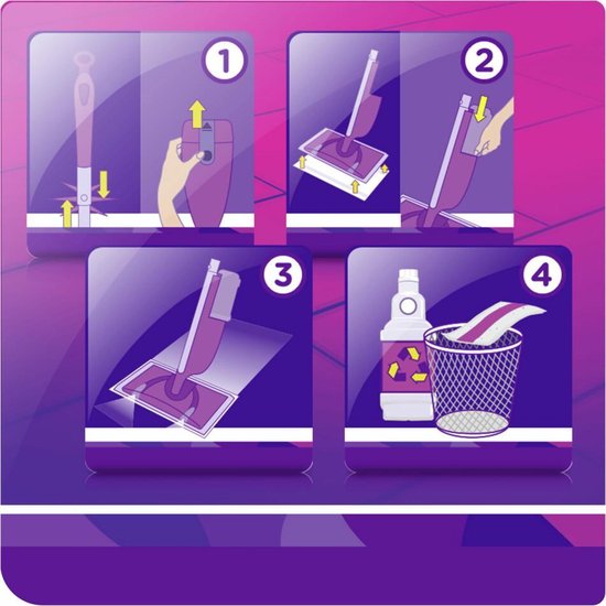 bol.com | Swiffer WetJet Startset Alles-In-Een Dweilsysteem Voor Iedere Vloer