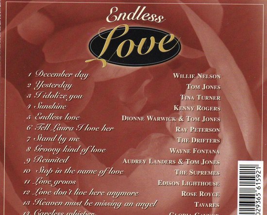 Endless Love, Diverse Artiesten | CD (album) | Muziek | bol