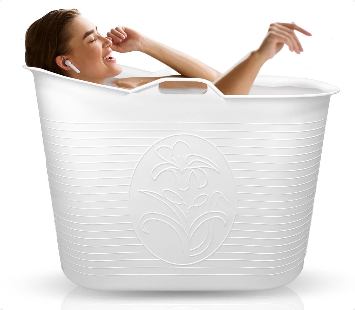 Fentic Zitbad - 200L - voor volwassenen - wit | bol.com