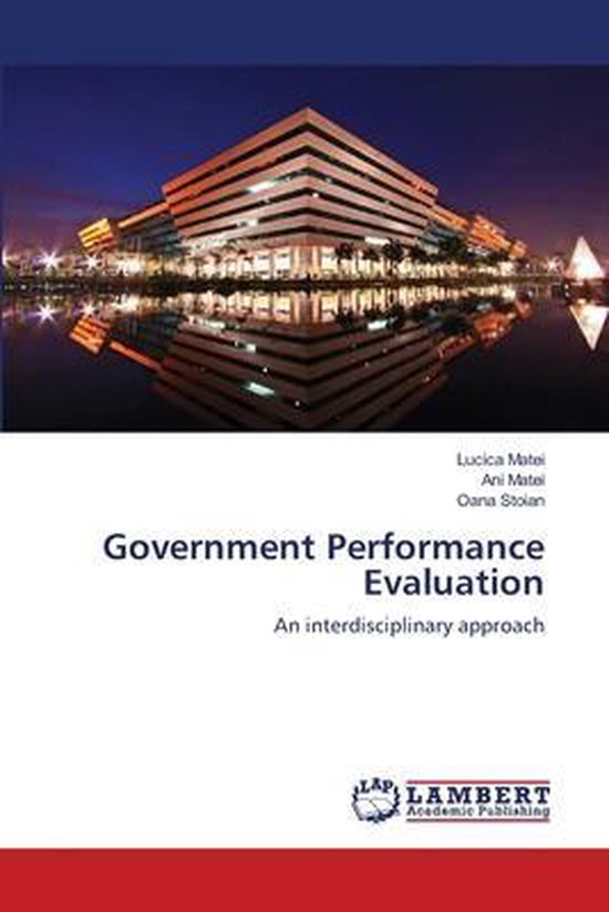 Government Performance Evaluation, Lucica Matei | 9783659171307 ...