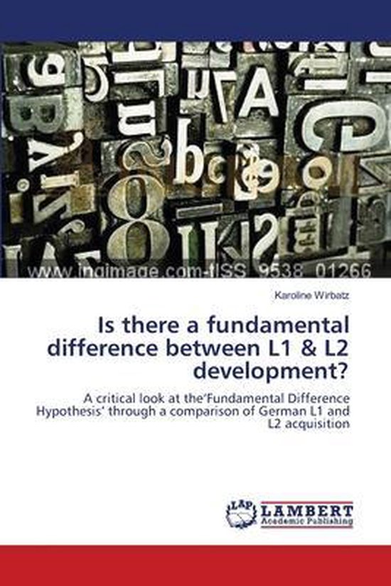 Is there a fundamental difference between L1 & L2 development ...
