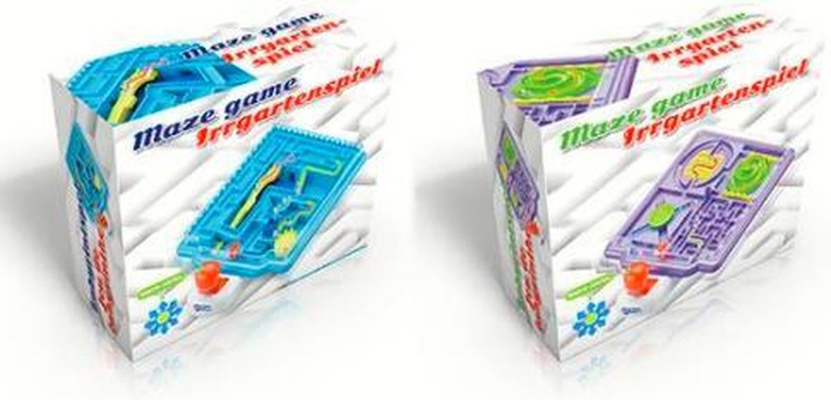 Labyrint spel & joystick paars | Games | bol.com