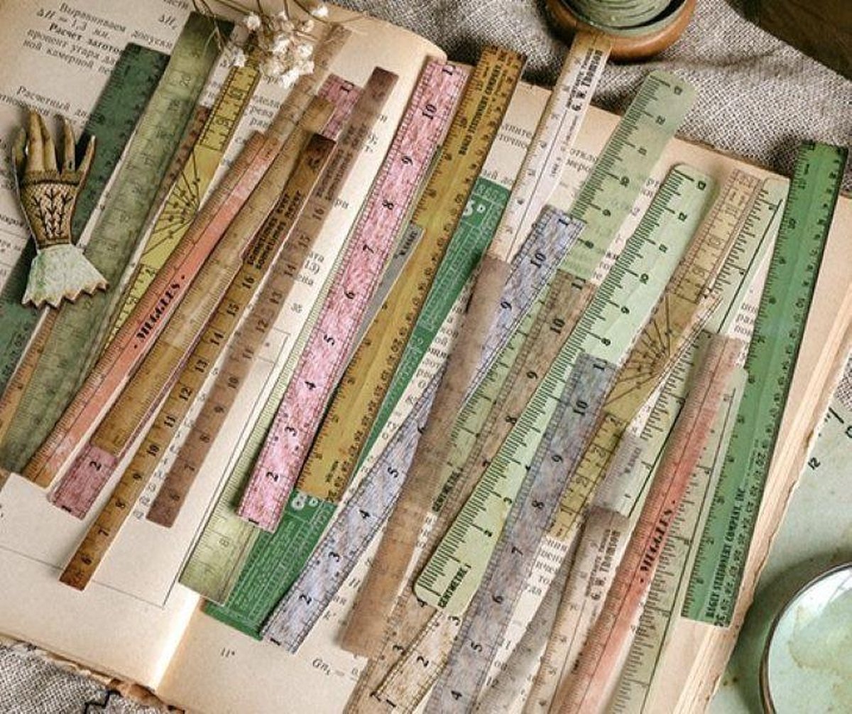 Sticker Stripes - Ruler - Stickerstroken Centimeter - Voor o.a ...