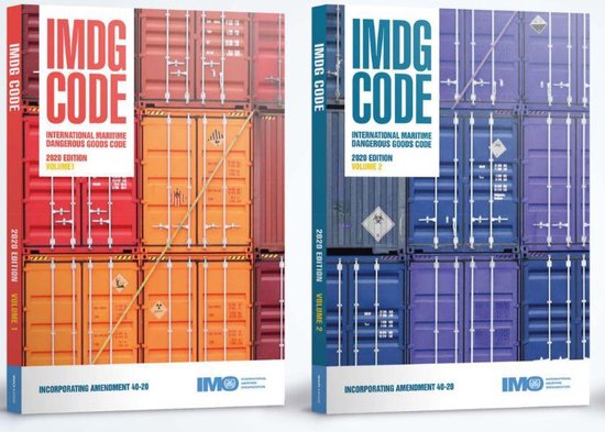 IMDG code, International Maritime Organization | 9789280100501 | Boeken ...