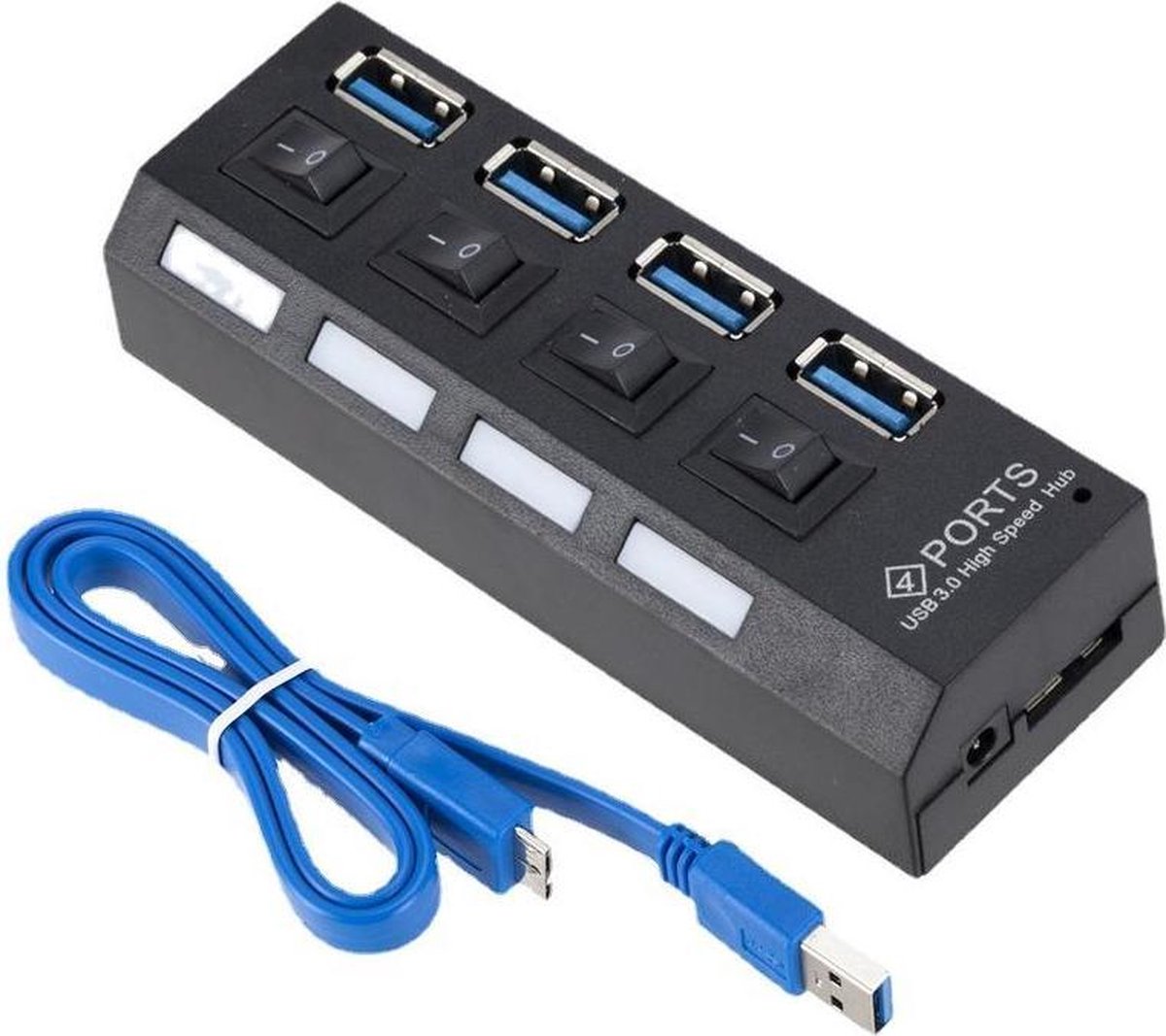Hub USB - Port USB 4 en 1 - Hub USB 3.0 - 5 Go p/s - Hubs - Répartiteur ...