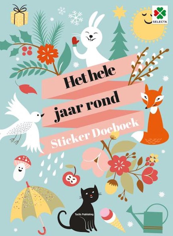 het hele jaar rond sticker doeboek | bol