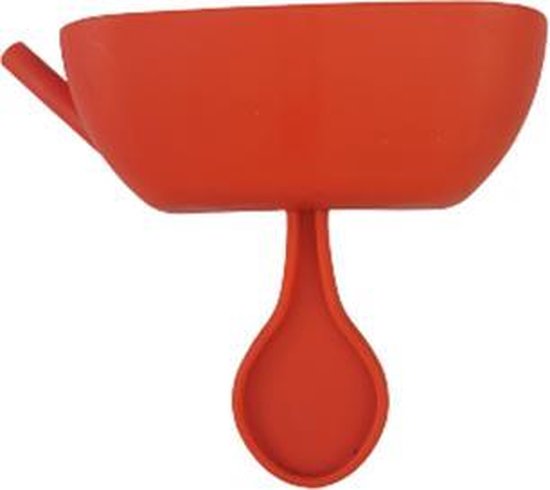 IJslolliehouder / IJsjeshouder - Rood - Kunststof - Dripsip | bol.com