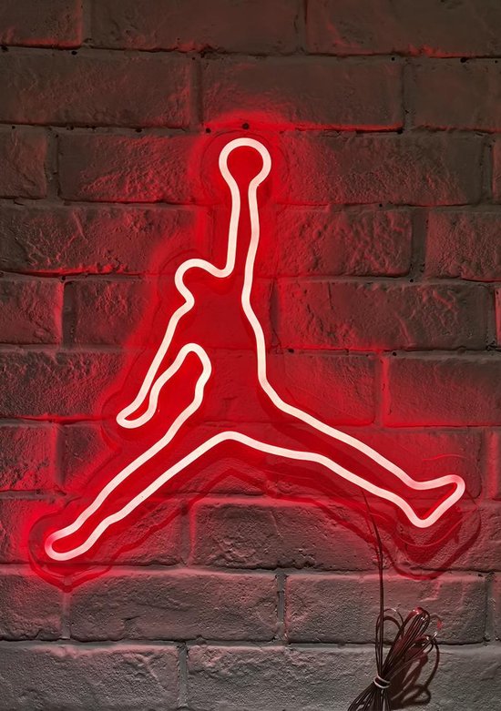 OHNO Neon Verlichting Jumpman - Neon Lamp - Wandlamp - Decoratie - Led ...